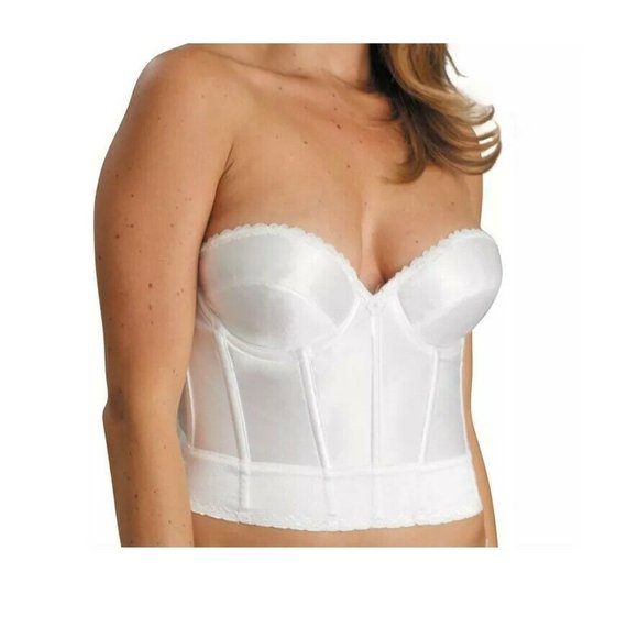 Carnival Intimates And Sleepwear Carnival Womens Strapless Bra White
